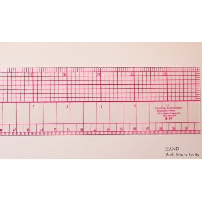 B97 Flexible Grader Ruler - 24" 61cm
