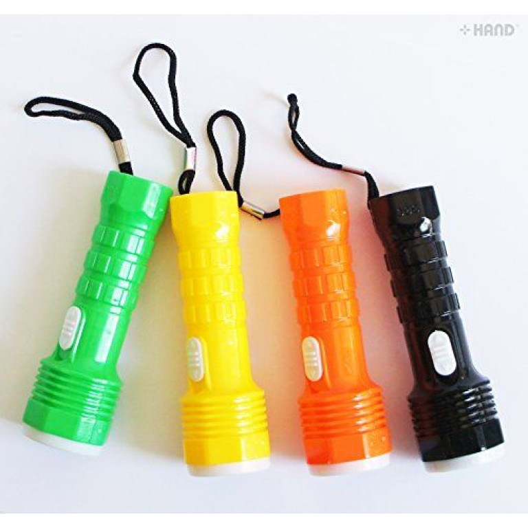 SGQ-330 Bright Mini Lightweight Plastic Torch 10cm - Buy 1 get 1 Free